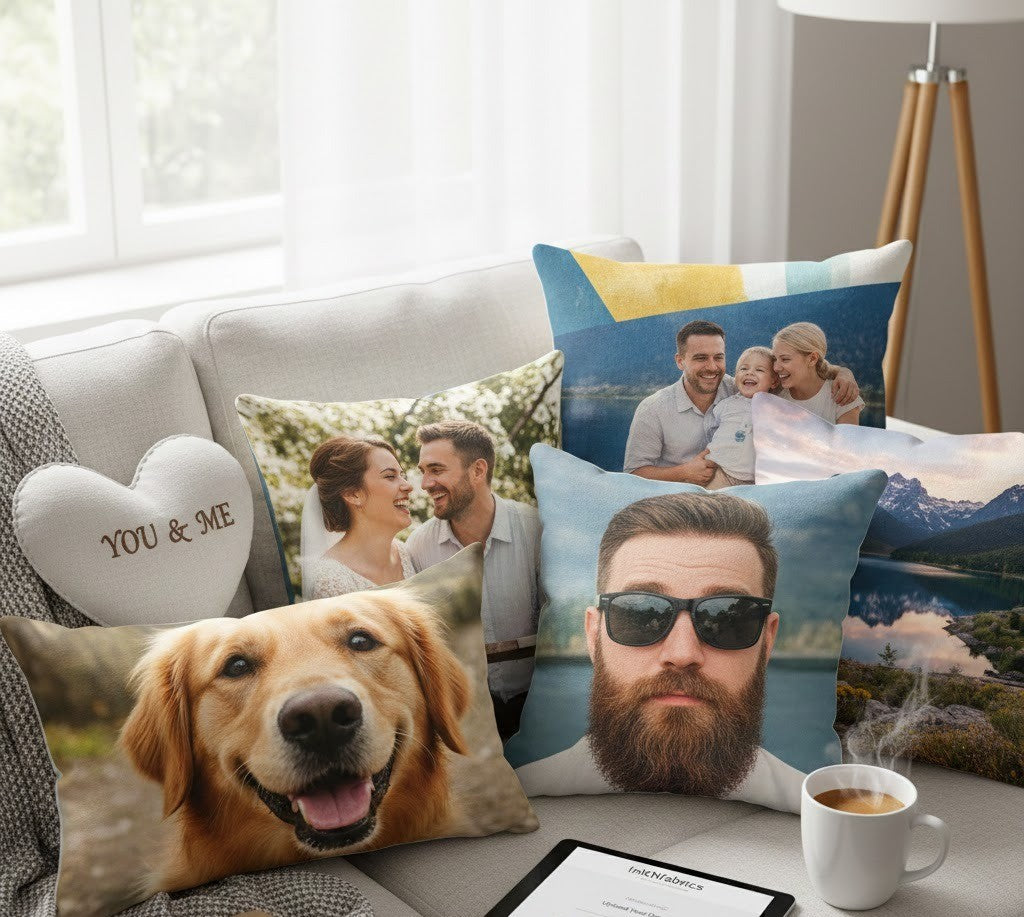 Get Your Custom Face Pillow Today – Perfect Gift Idea – Inknfabrics