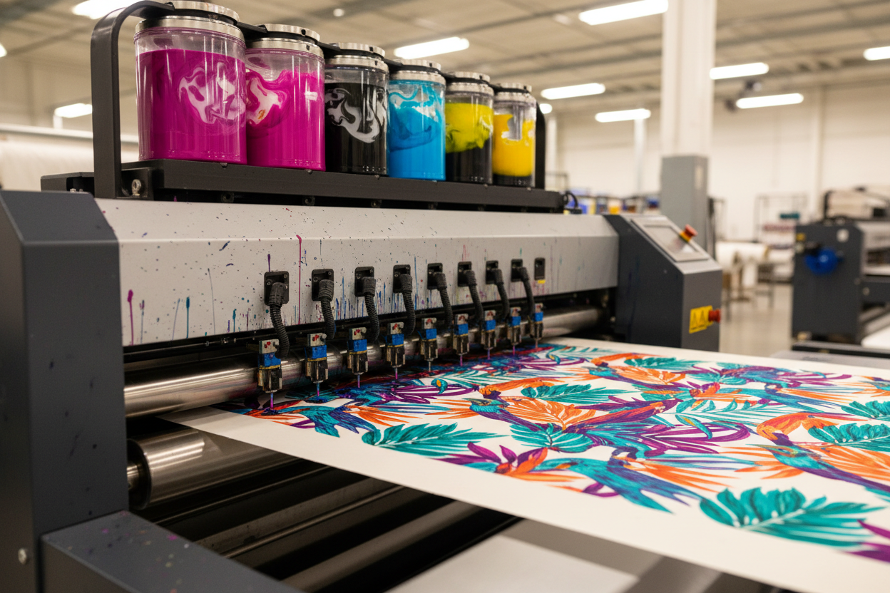 Digital Printing on Fabric Services in the Middle East – Inknfabrics
